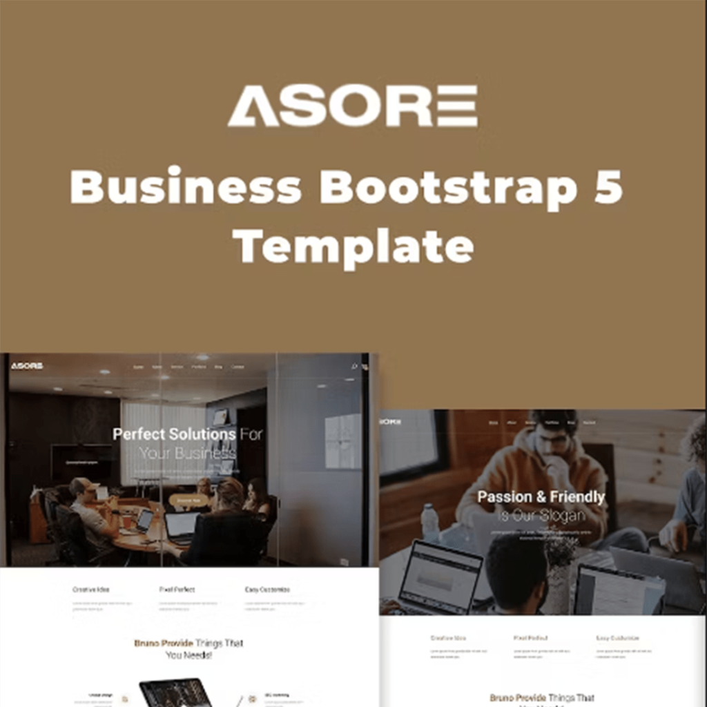 Free Asore Business Bootstrap 5 Website Template - MasterBundles