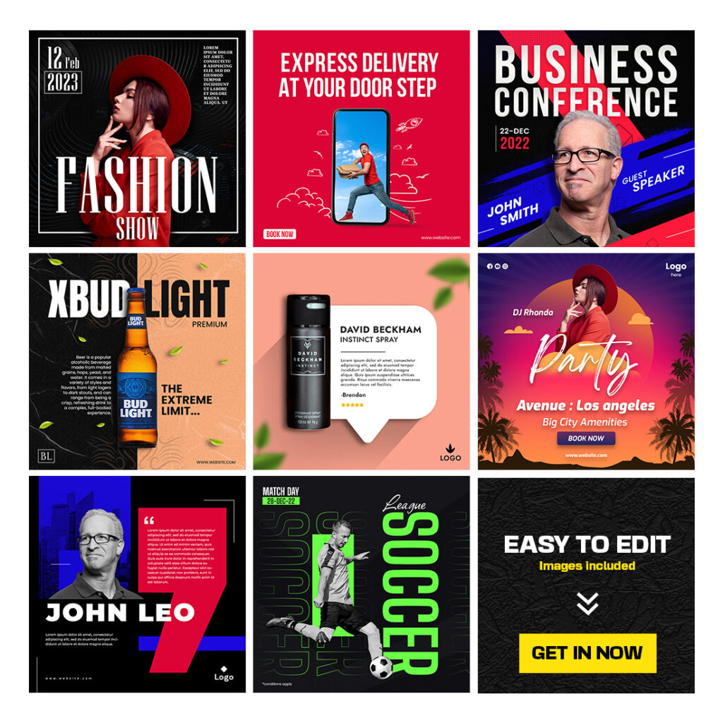 SOCIAL MEDIA DESIGN BUNDLE