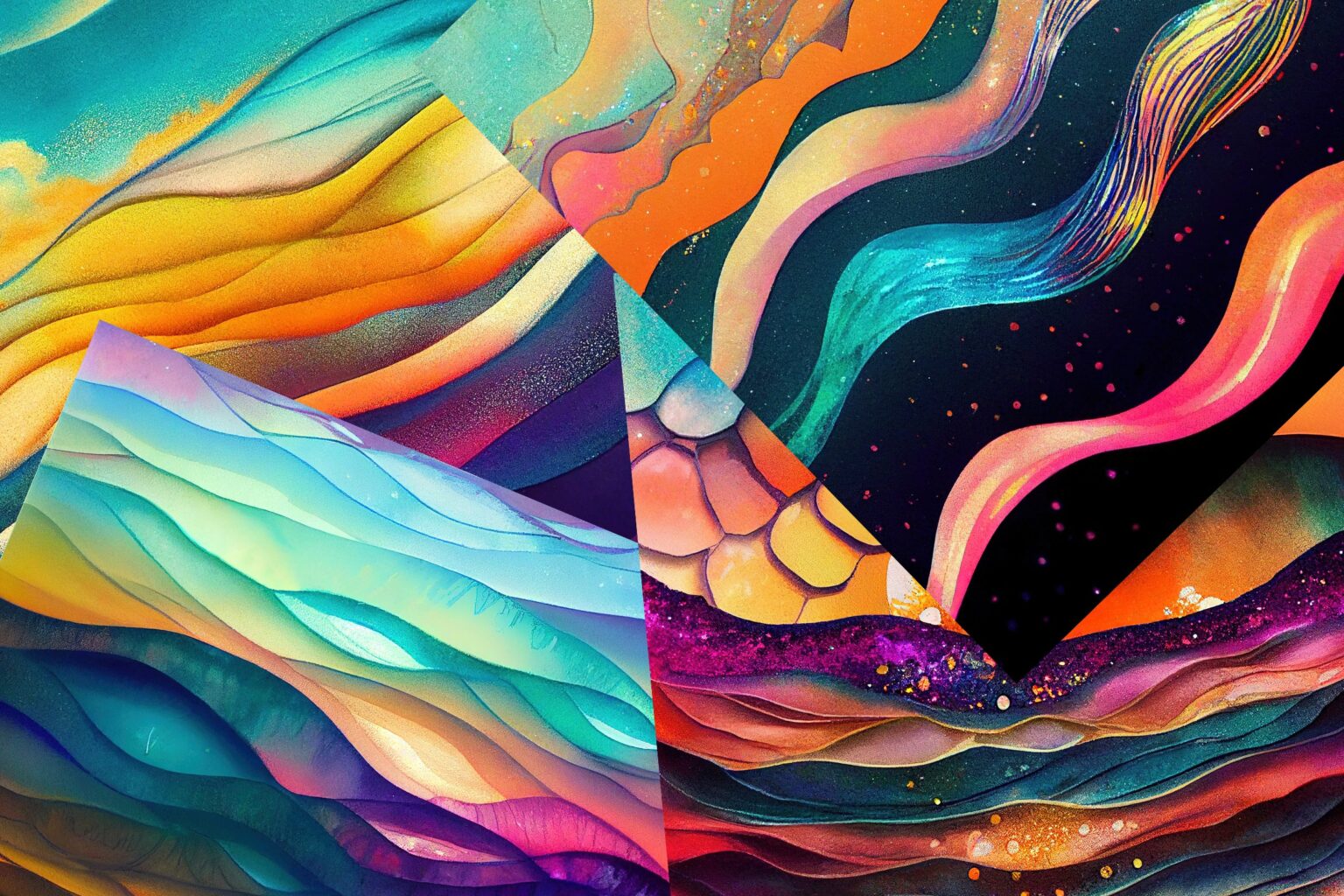 Sunset Gradient Abstract Backgrounds – MasterBundles