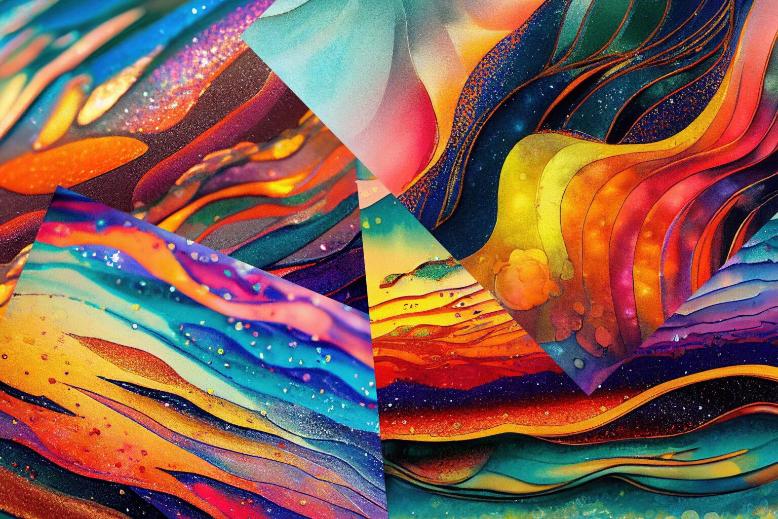 Sunset Gradient Abstract Backgrounds – MasterBundles