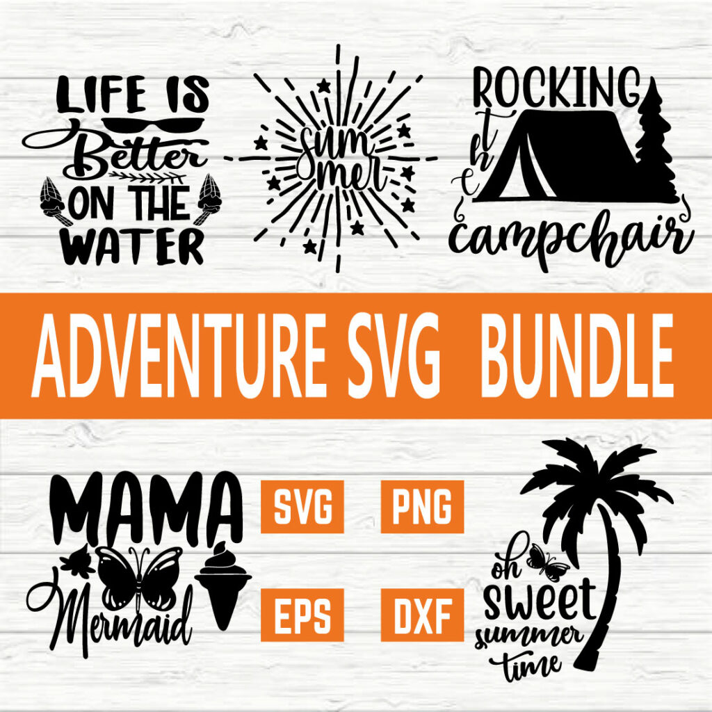 Adventure Typography Design Bundle vol. 6 - MasterBundles