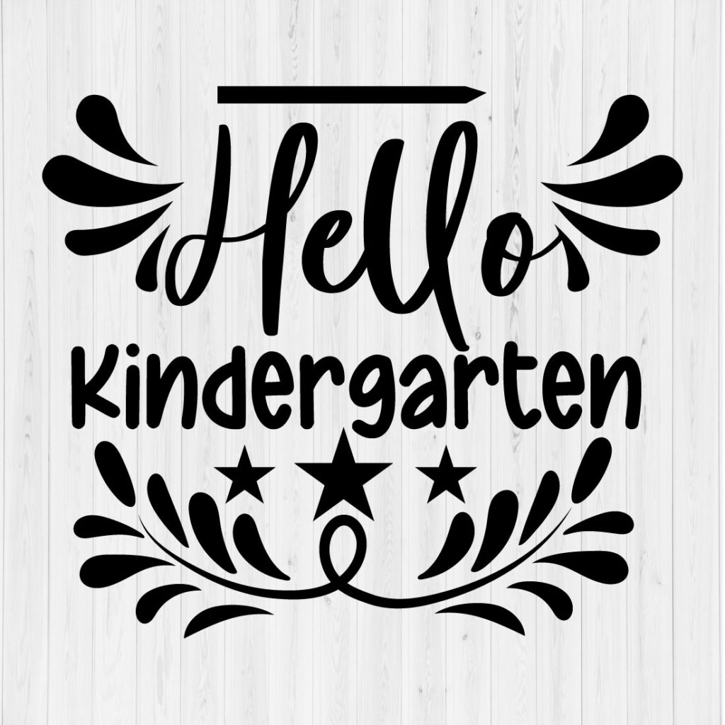 Hello kindergarten - MasterBundles
