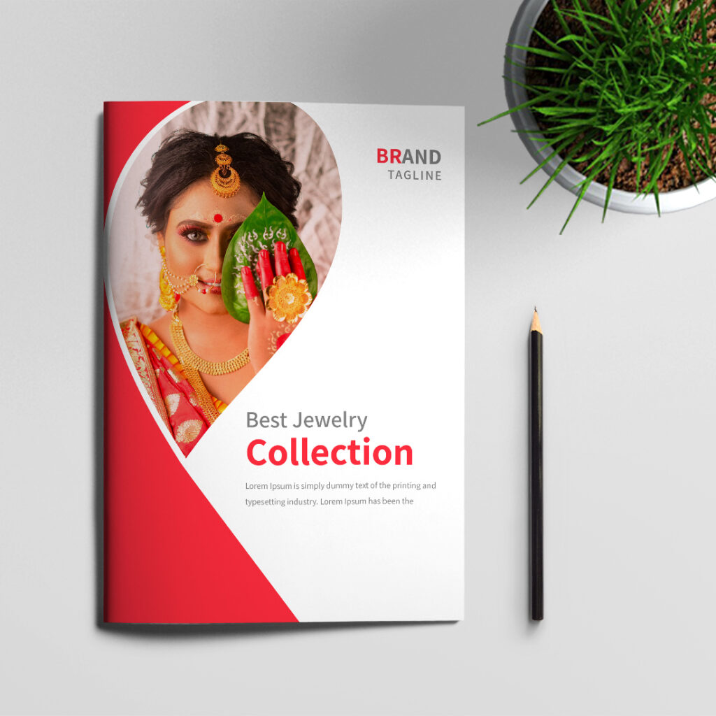 Jewelry Brochure Design Template - MasterBundles