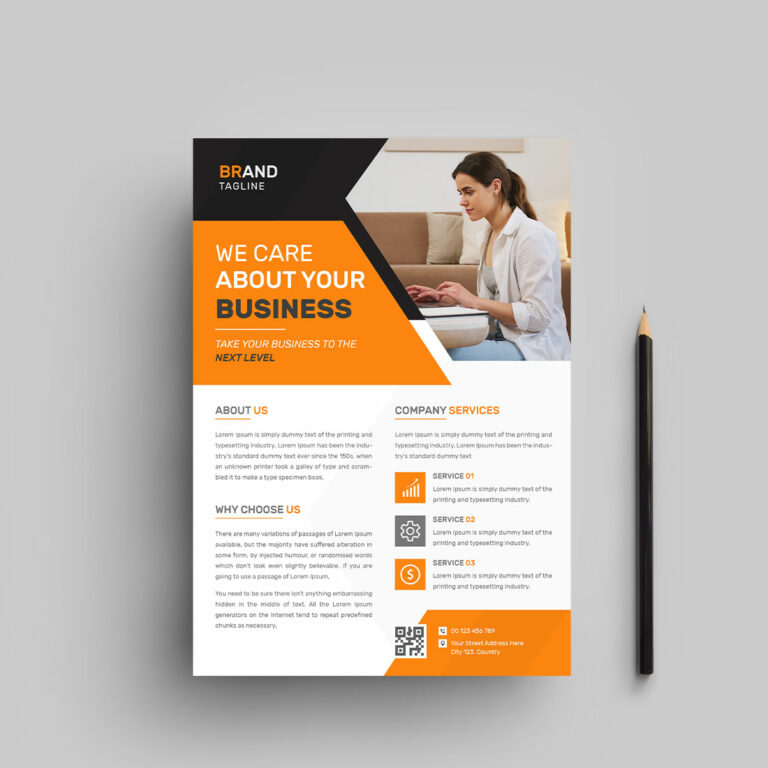 Business flyer design template - MasterBundles