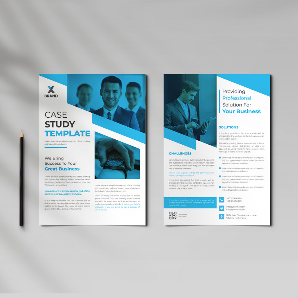 Case study template design - MasterBundles