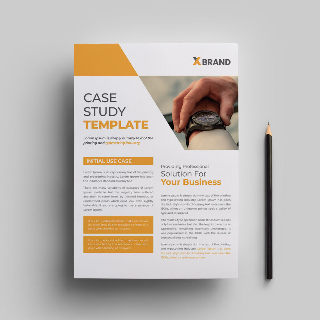Business case study template - MasterBundles