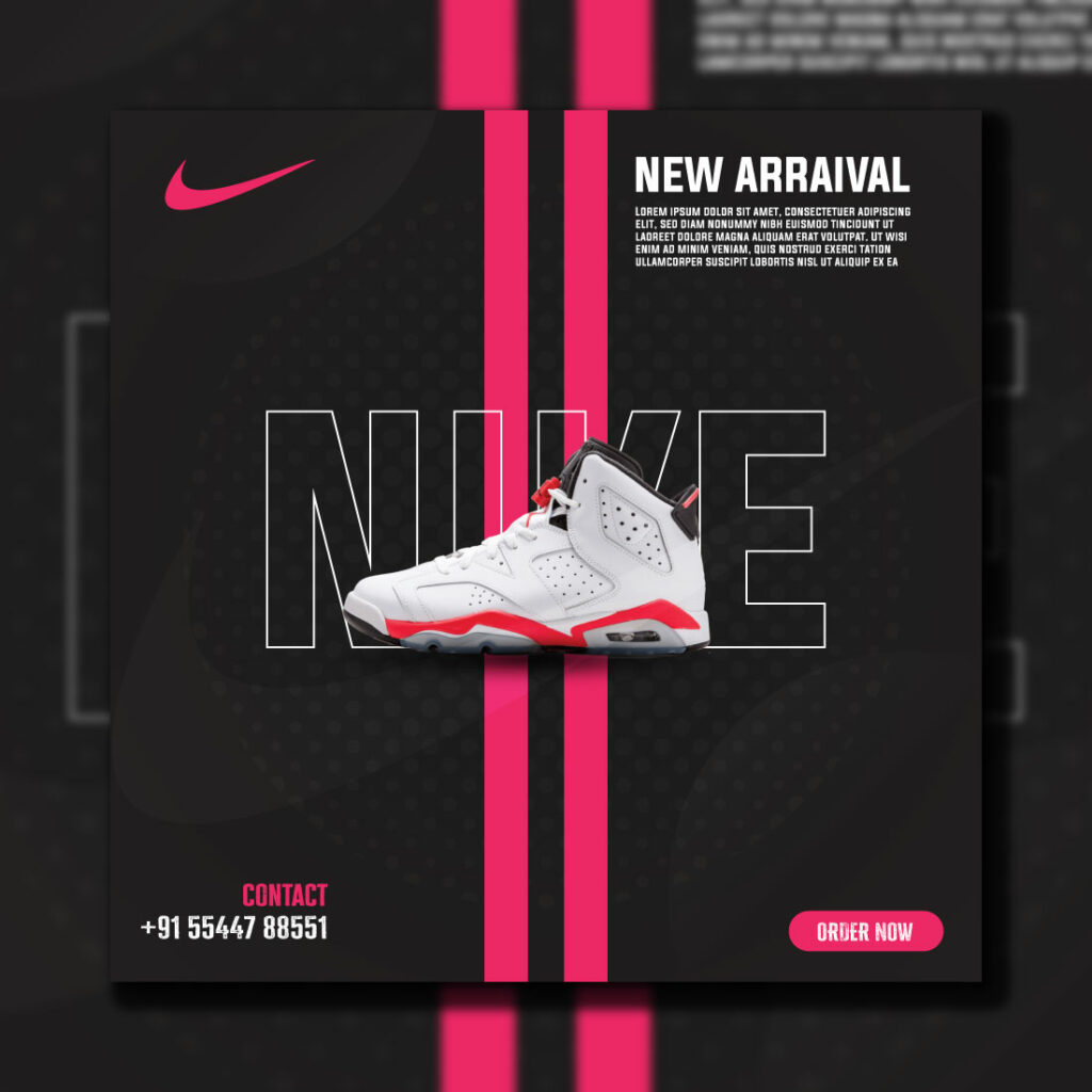 ads, Advertising, banner, brand, identity, campaign, Nike Shoes, Shoe ...