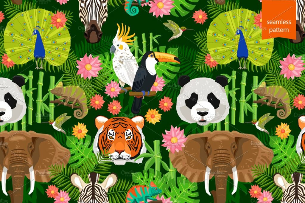 Wild Animals and Pets Set – MasterBundles