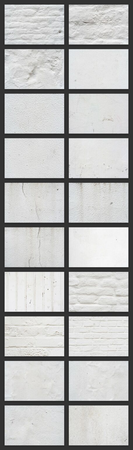100 White Wall Textures Bundle – MasterBundles