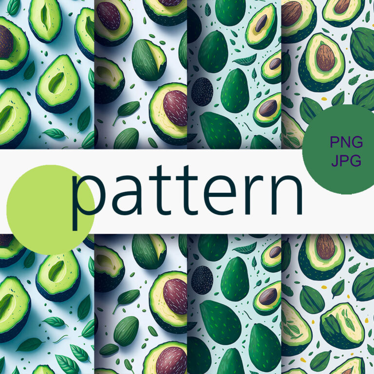 Avacado Pattern Set - MasterBundles