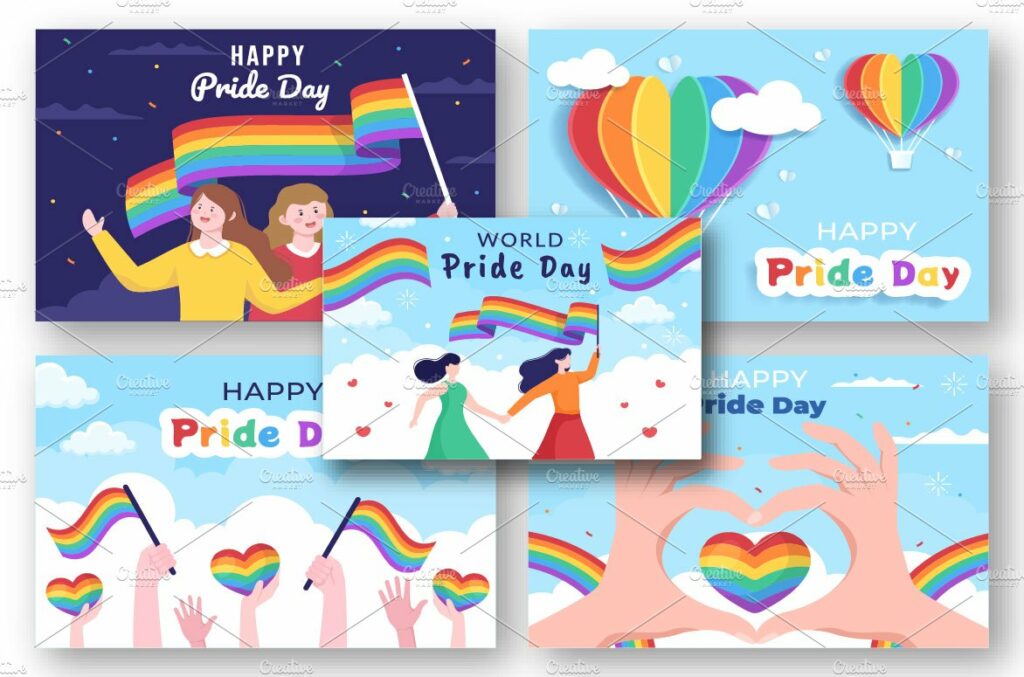 15 Pride Month Day Illustration – MasterBundles