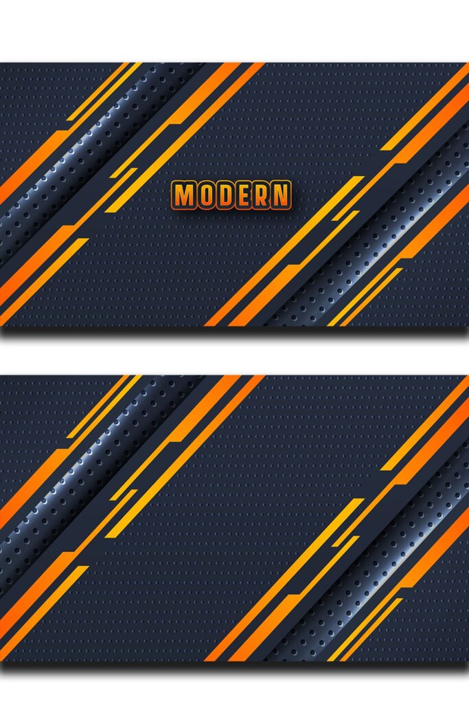 Modern Technology Background Design With Geometric Shapes And Pattern ...