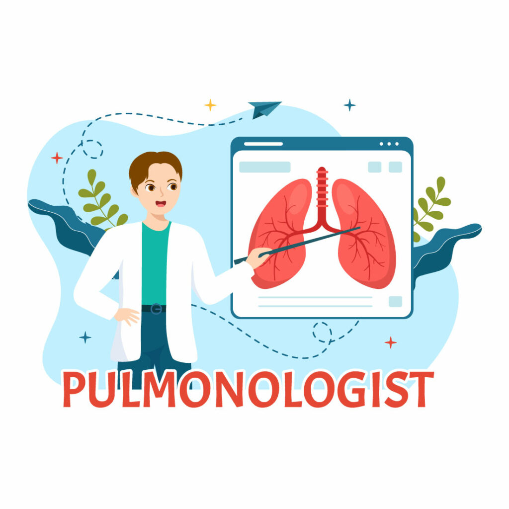 12 Pulmonologist Vector Illustration - MasterBundles