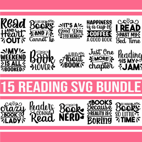 Reading SVG Bundle - MasterBundles