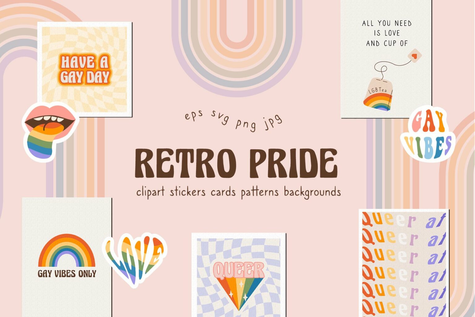 Retro Pride Collection – MasterBundles