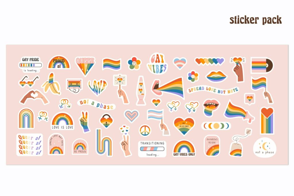 Retro Pride Collection – MasterBundles