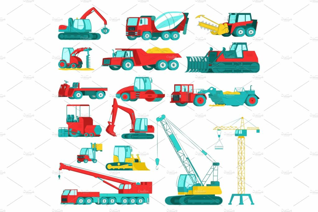 Construction equipment, heavy mining – MasterBundles