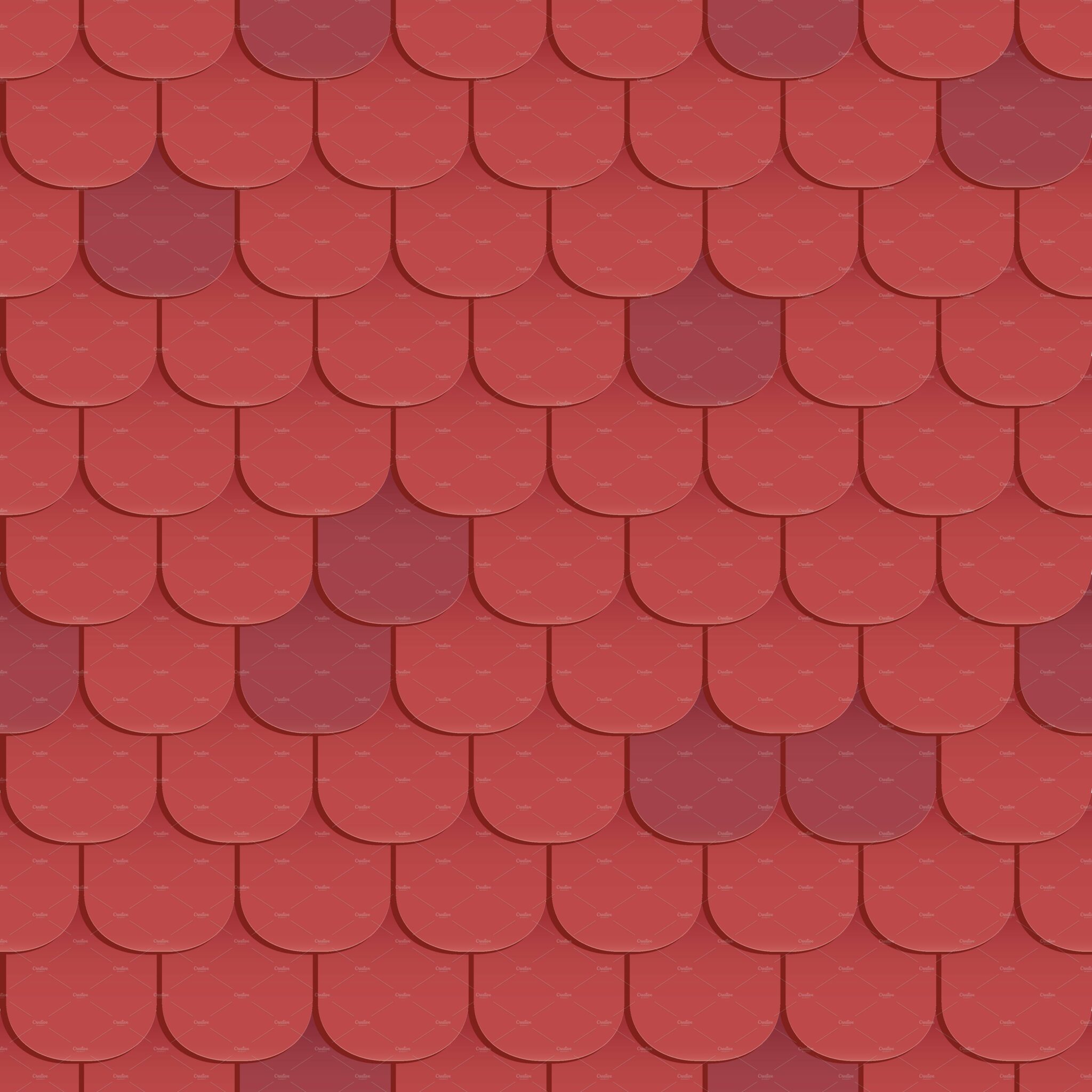 Set of Shingles roof seamless patterns – MasterBundles