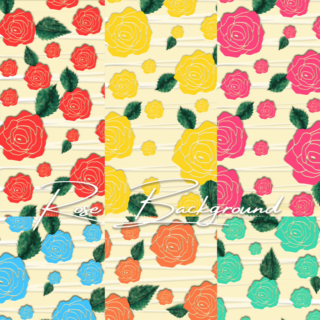 Rose-Background-Designs - MasterBundles