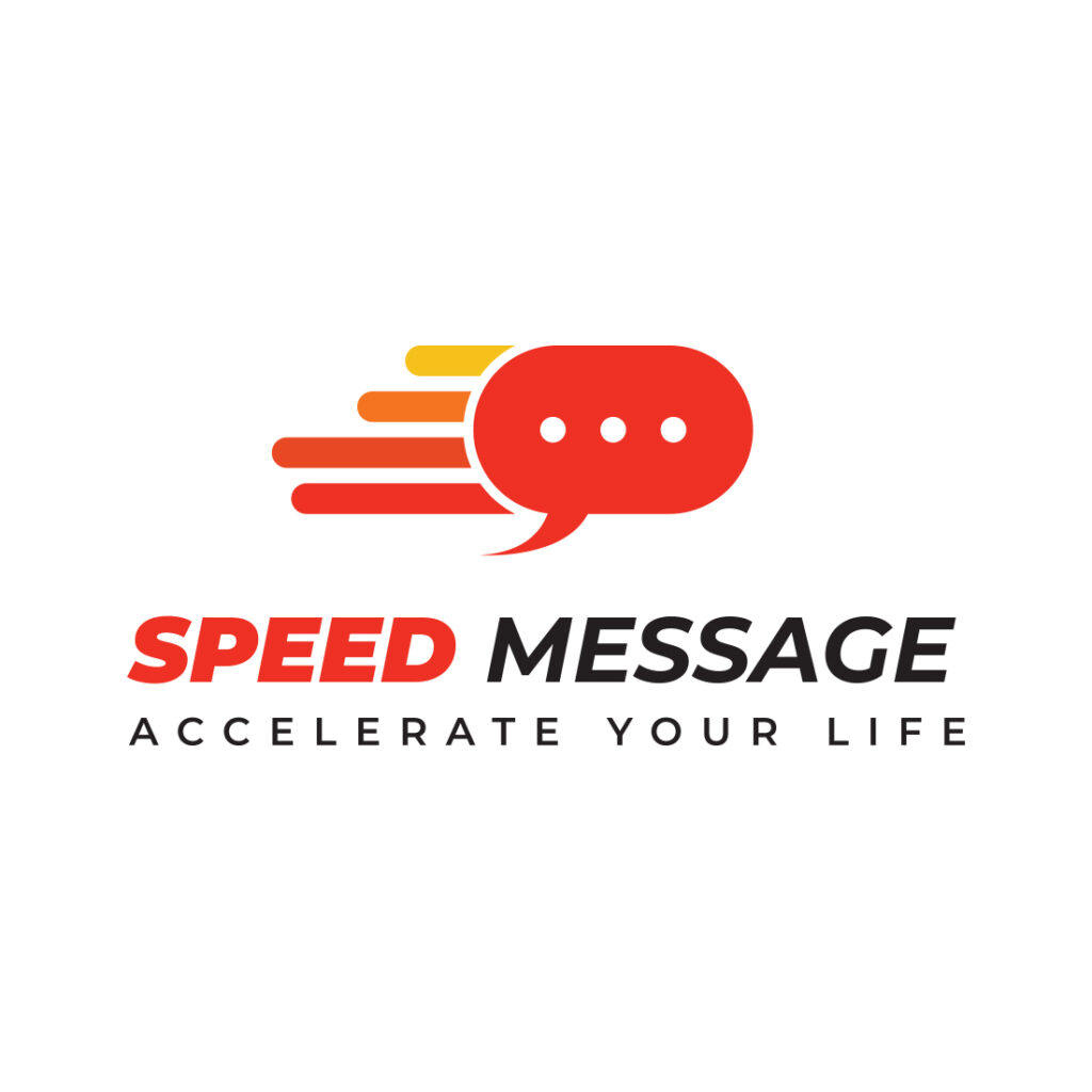 Speed Message Logo - MasterBundles