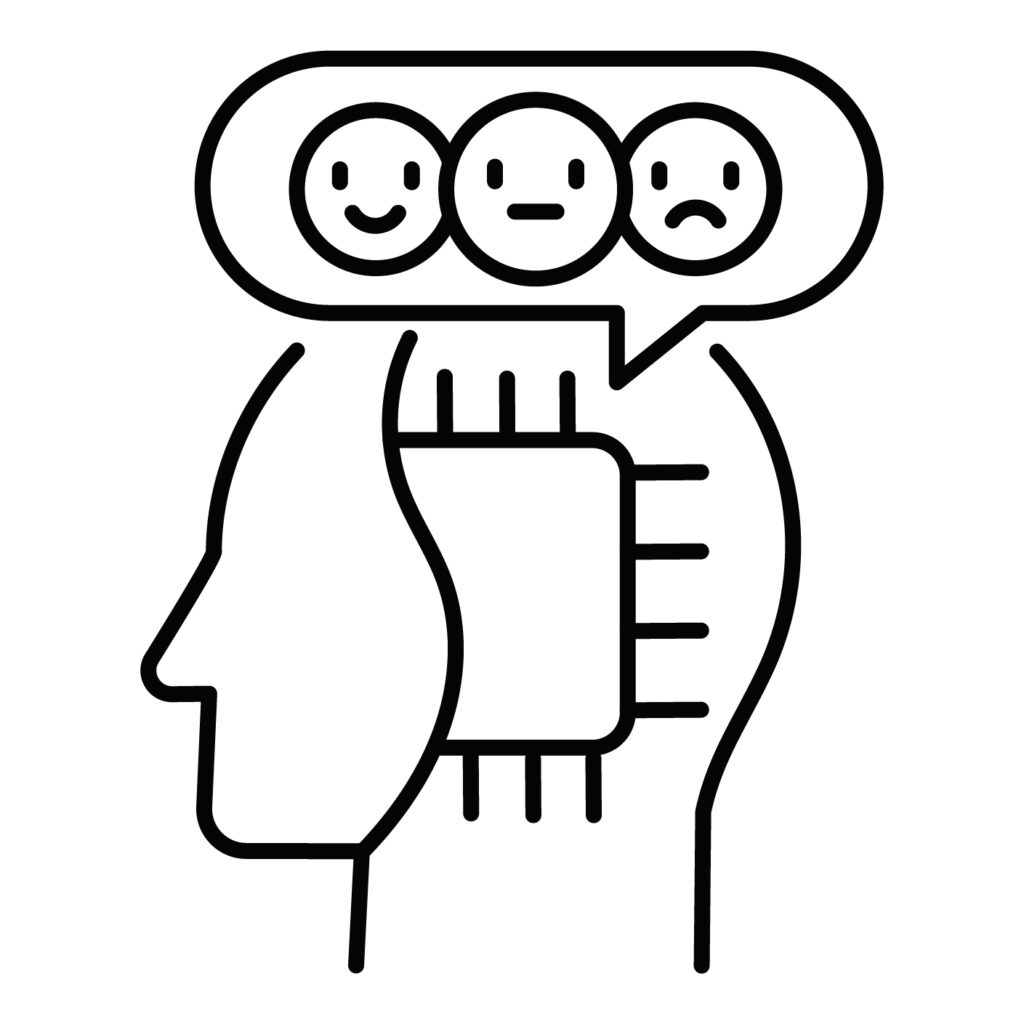 Sentiment Analysis Iconography: Vector Line Icons for Emotion ...