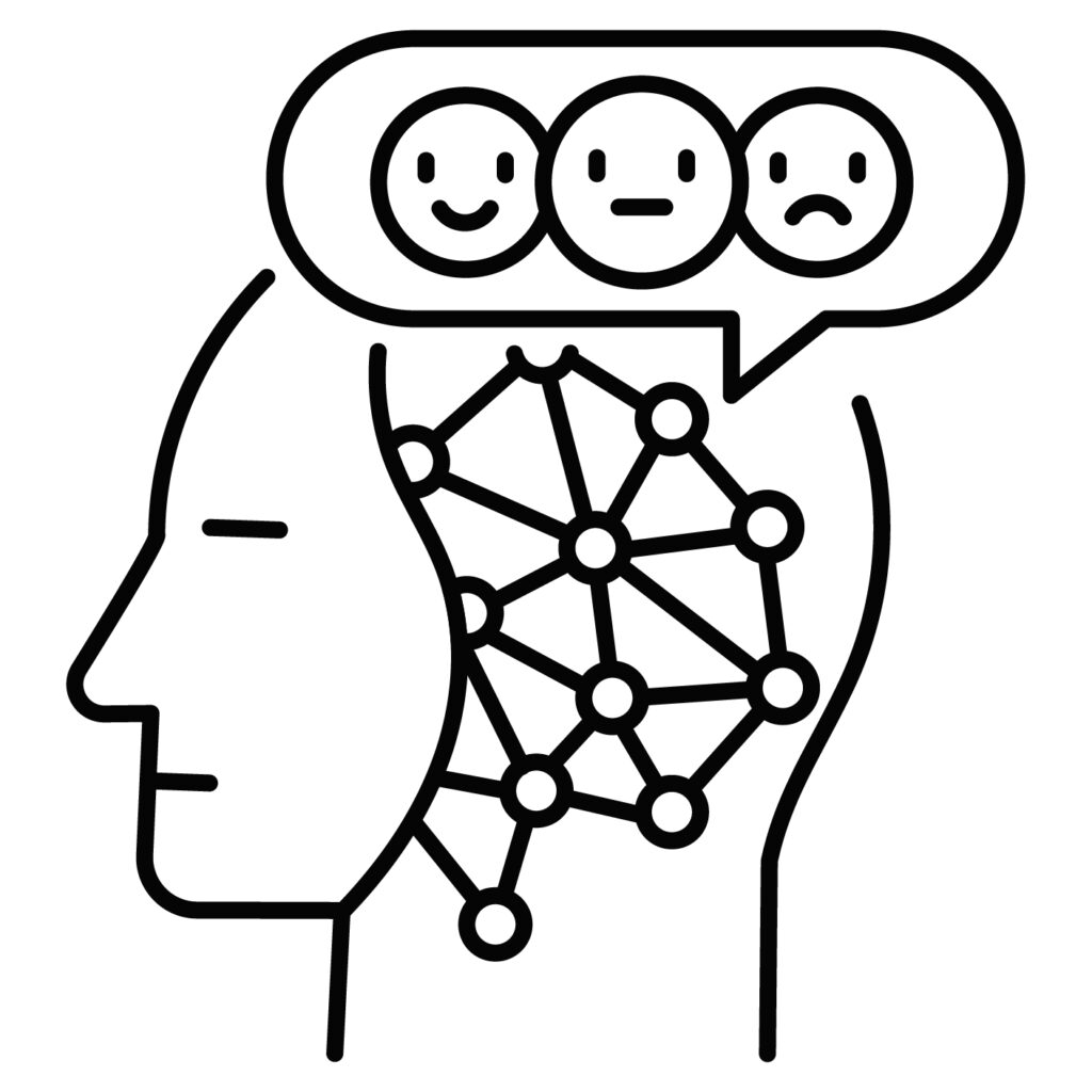 Sentiment Analysis Iconography: Vector Line Icons for Emotion ...