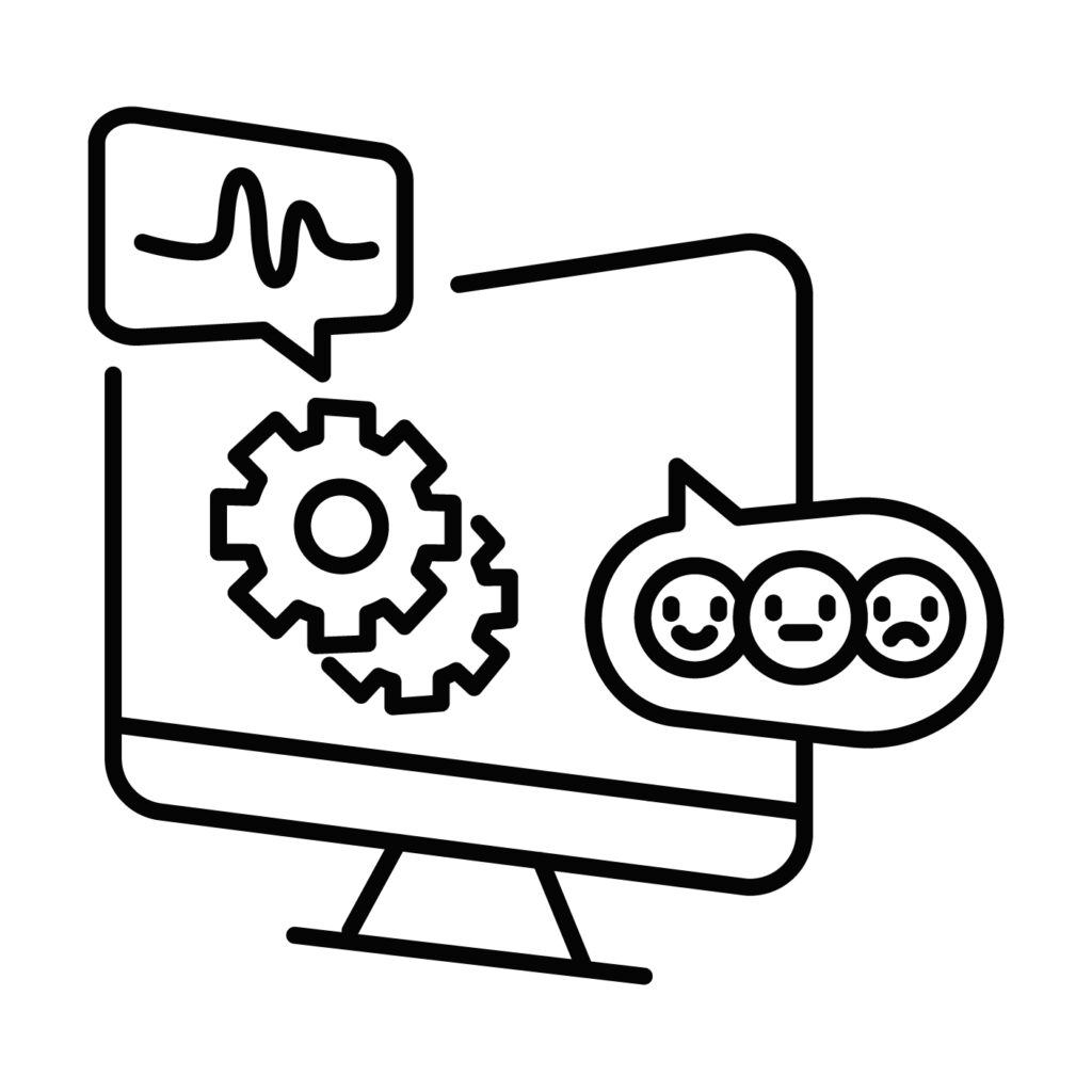 Sentiment Analysis Iconography: Vector Line Icons for Emotion ...
