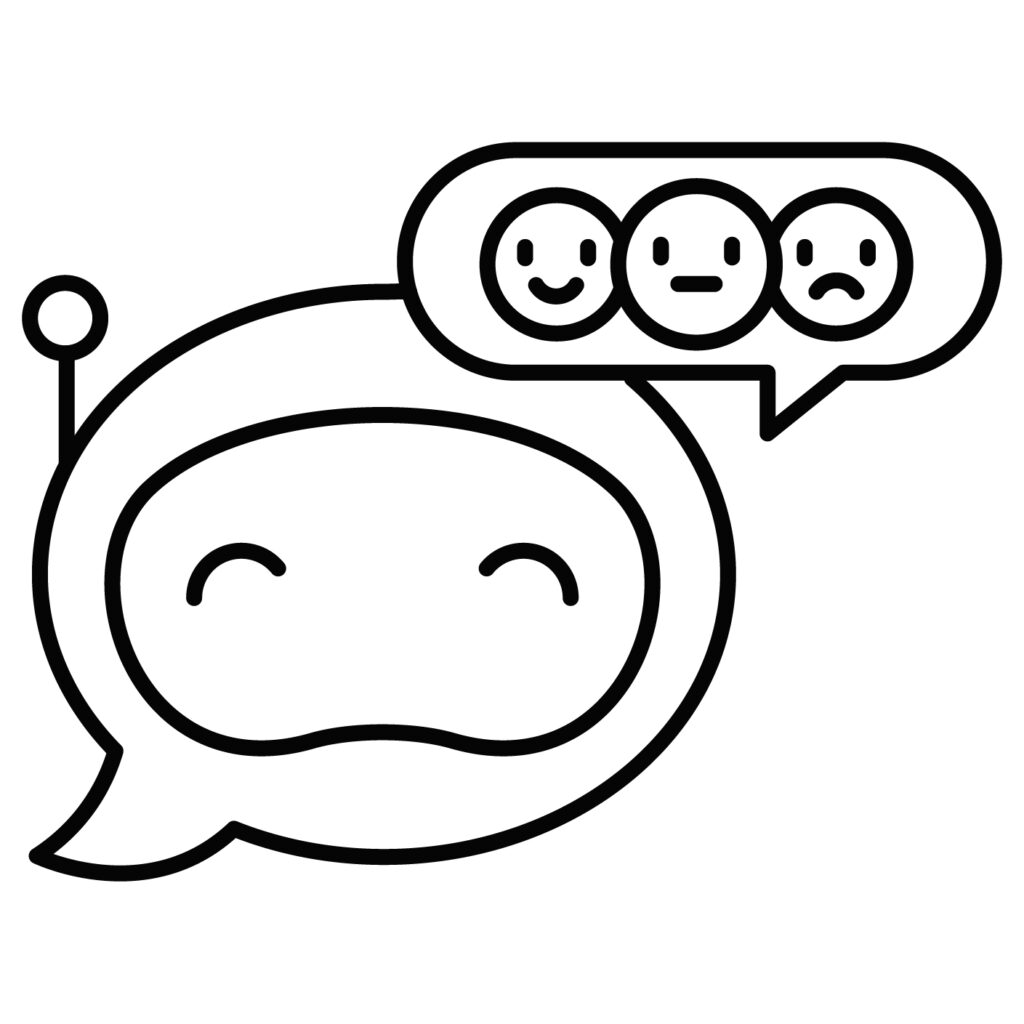 Sentiment Analysis Iconography: Vector Line Icons for Emotion ...