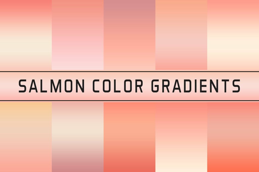 Salmon Color Gradients – MasterBundles