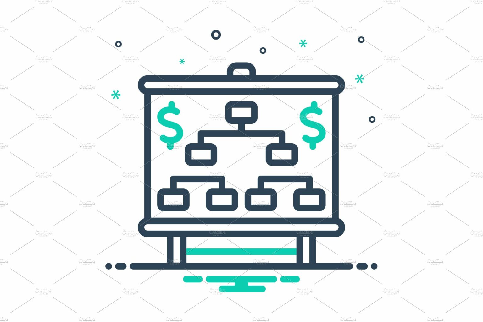 Scheme workflow mix icon – MasterBundles