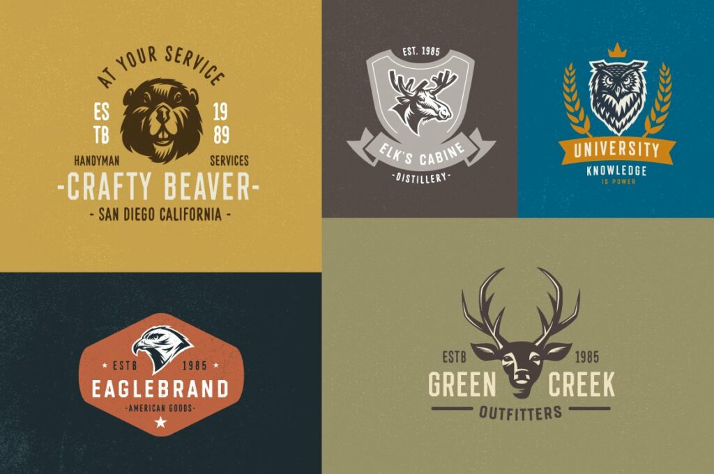 Animals Marks & Badges Bundle – MasterBundles