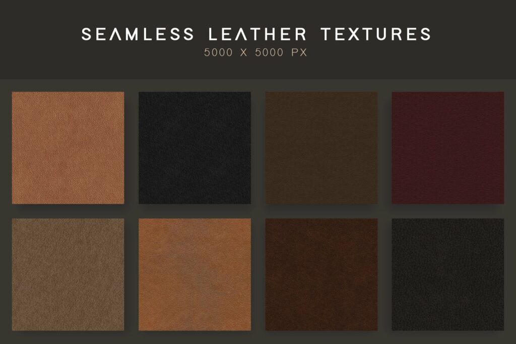 Seamless Leather Textures – MasterBundles