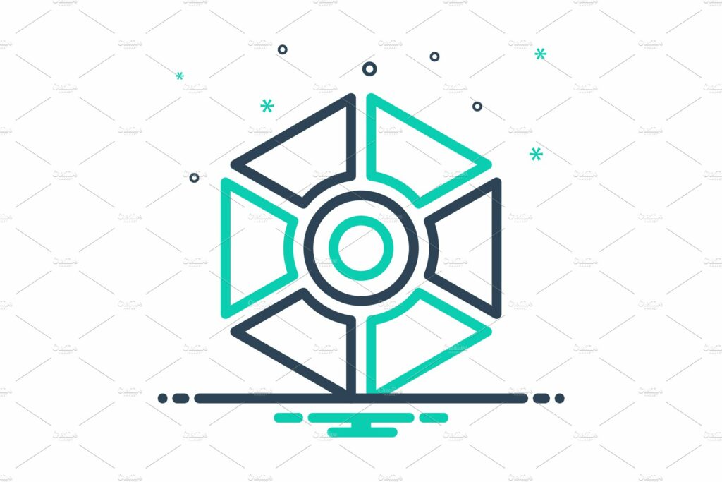 Segments part mix icon – MasterBundles