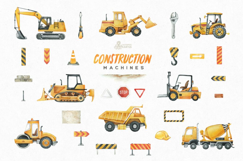 Construction Machines – MasterBundles