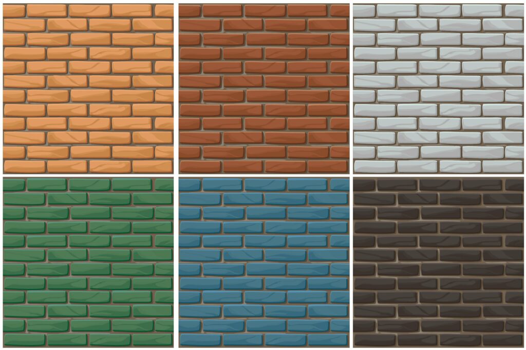 Set Brick wall texture seamless – MasterBundles