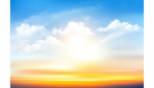 Sunset sky background with clouds – MasterBundles