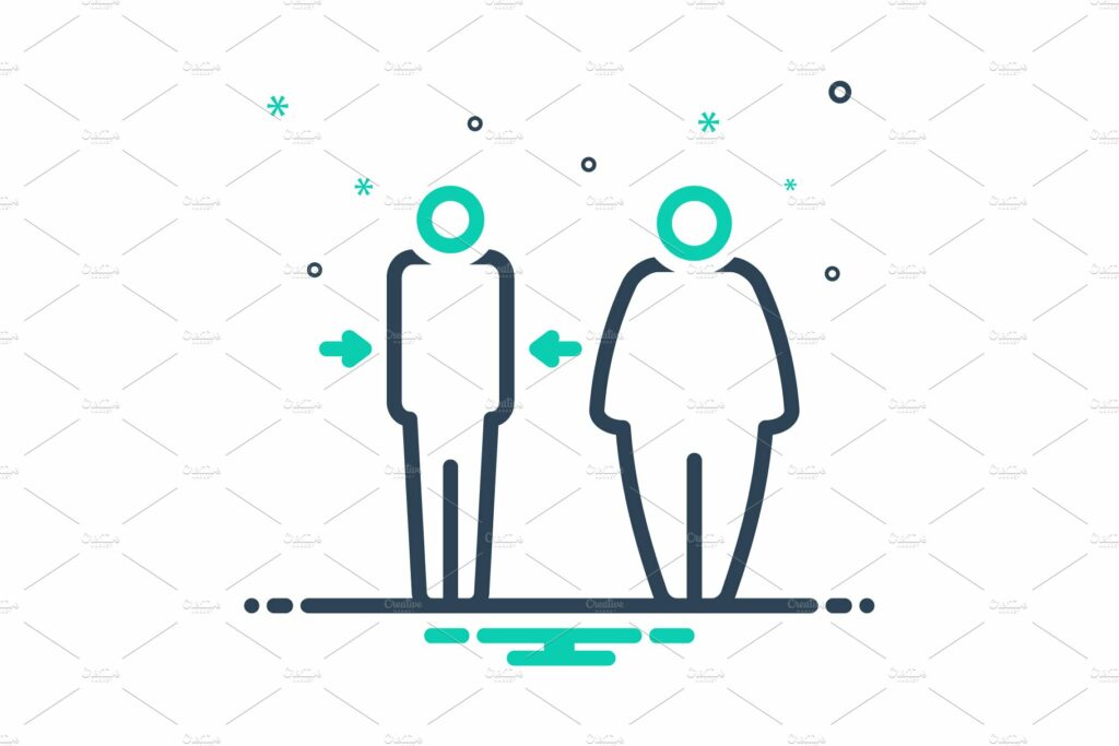 Slim tall mix icon – MasterBundles