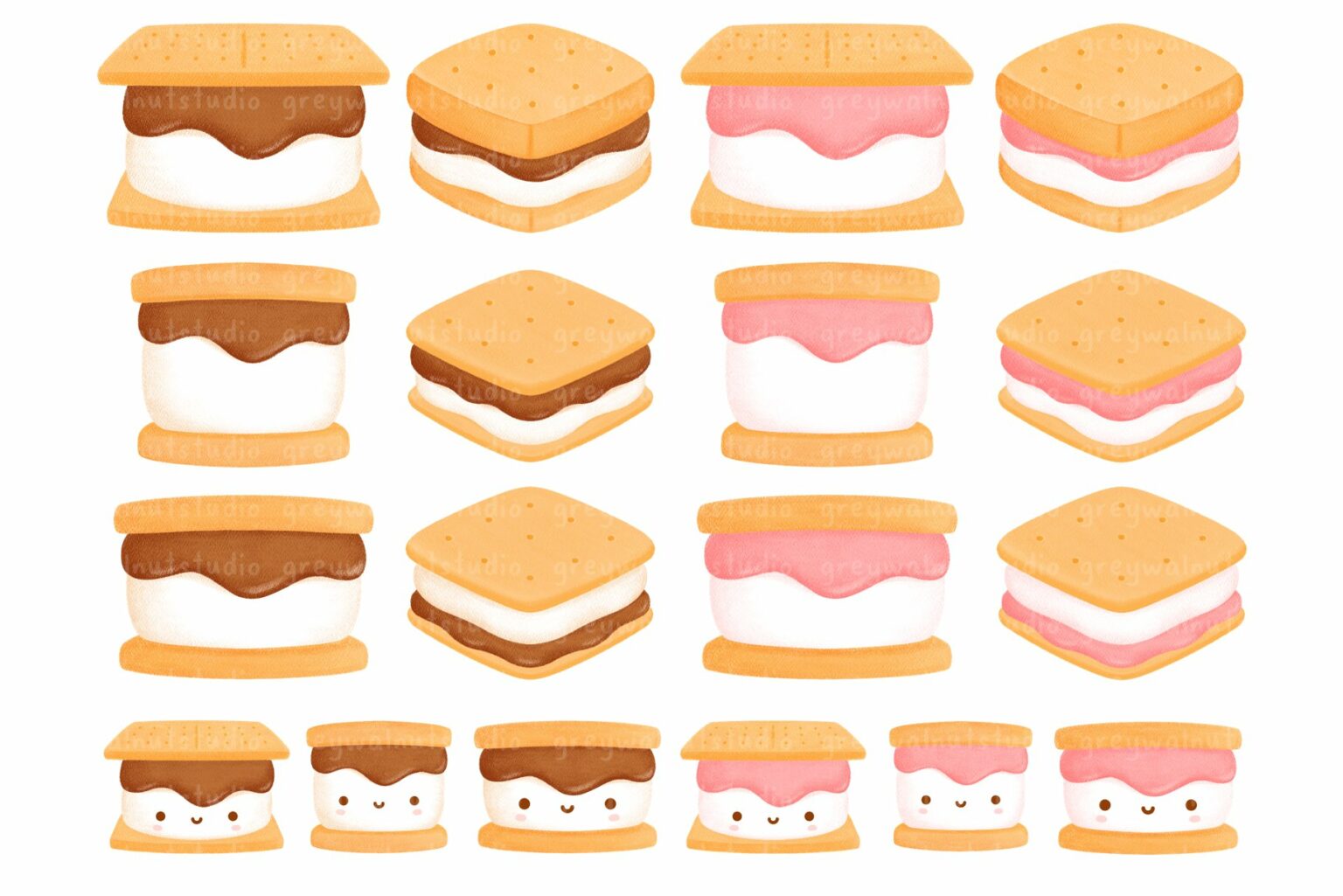 S'mores Clipart – MasterBundles