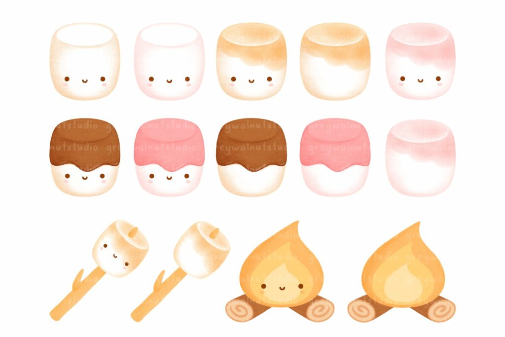 S'mores Clipart – MasterBundles