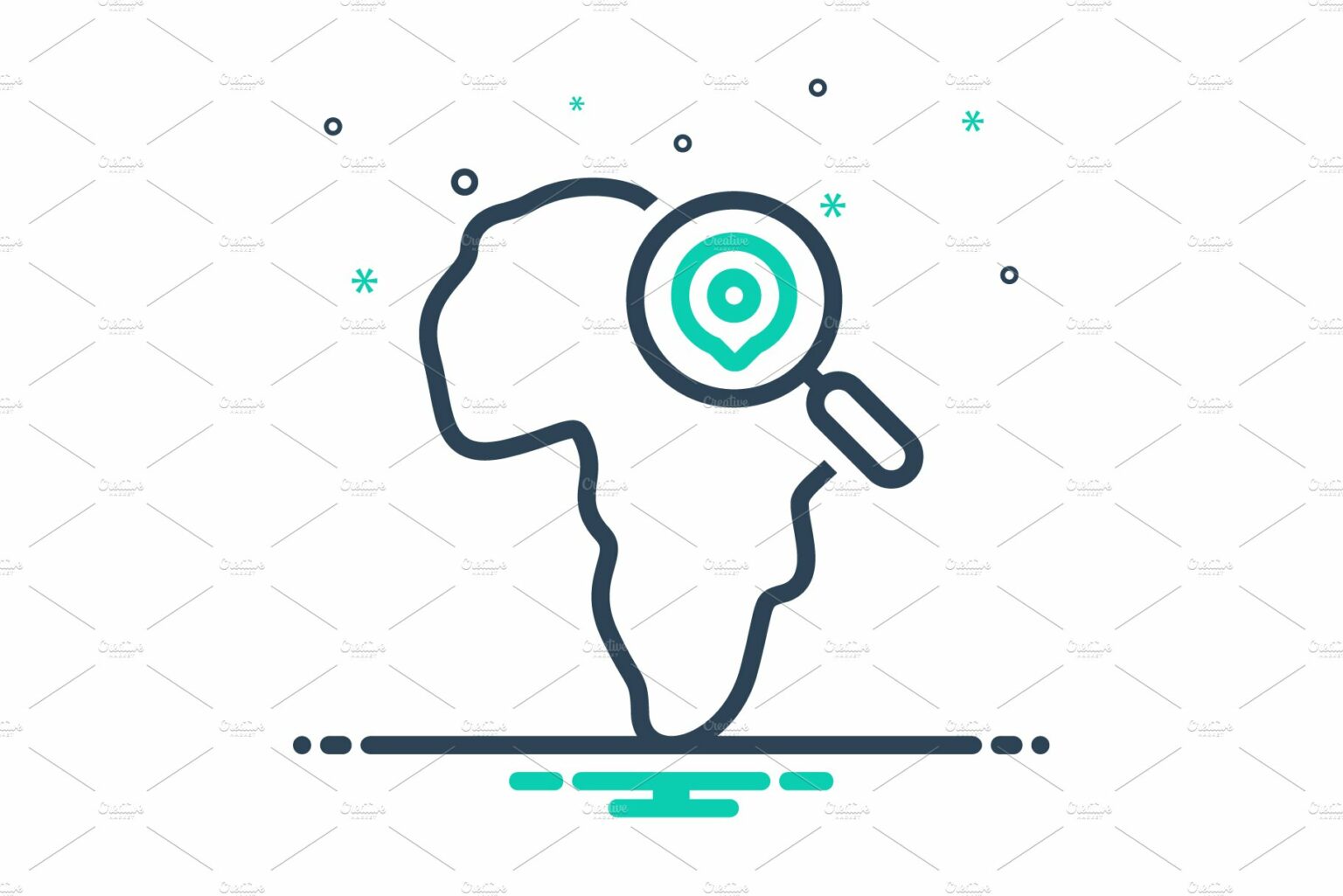 Spot marks mix icon – MasterBundles