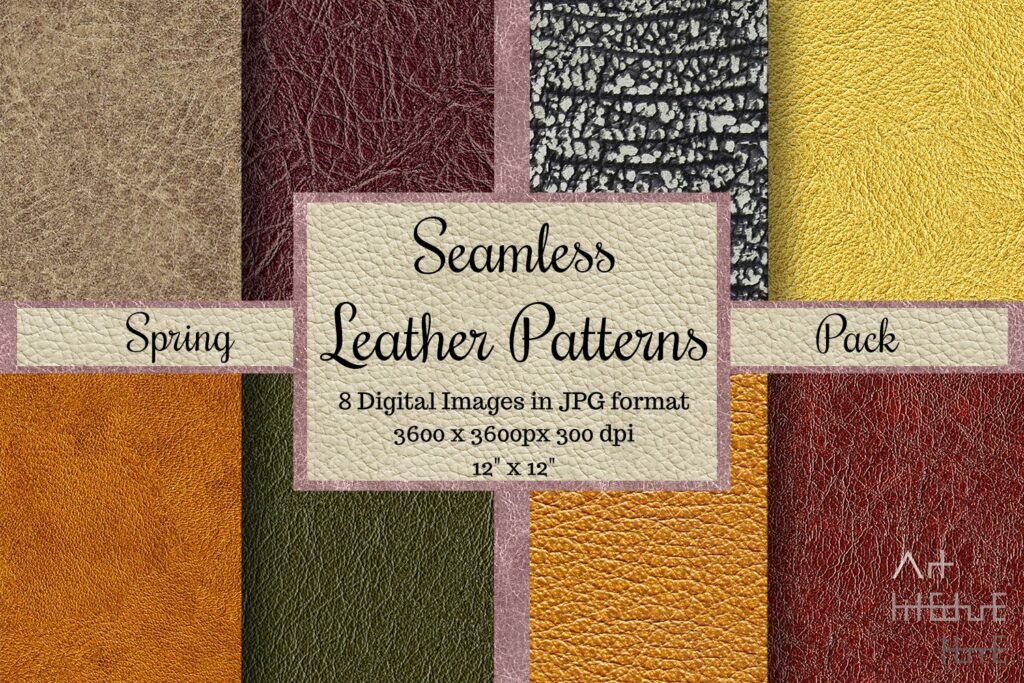 Seamless Leather Patterns - Spring – MasterBundles