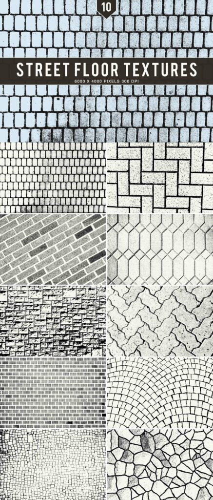 Street Floor Textures – MasterBundles