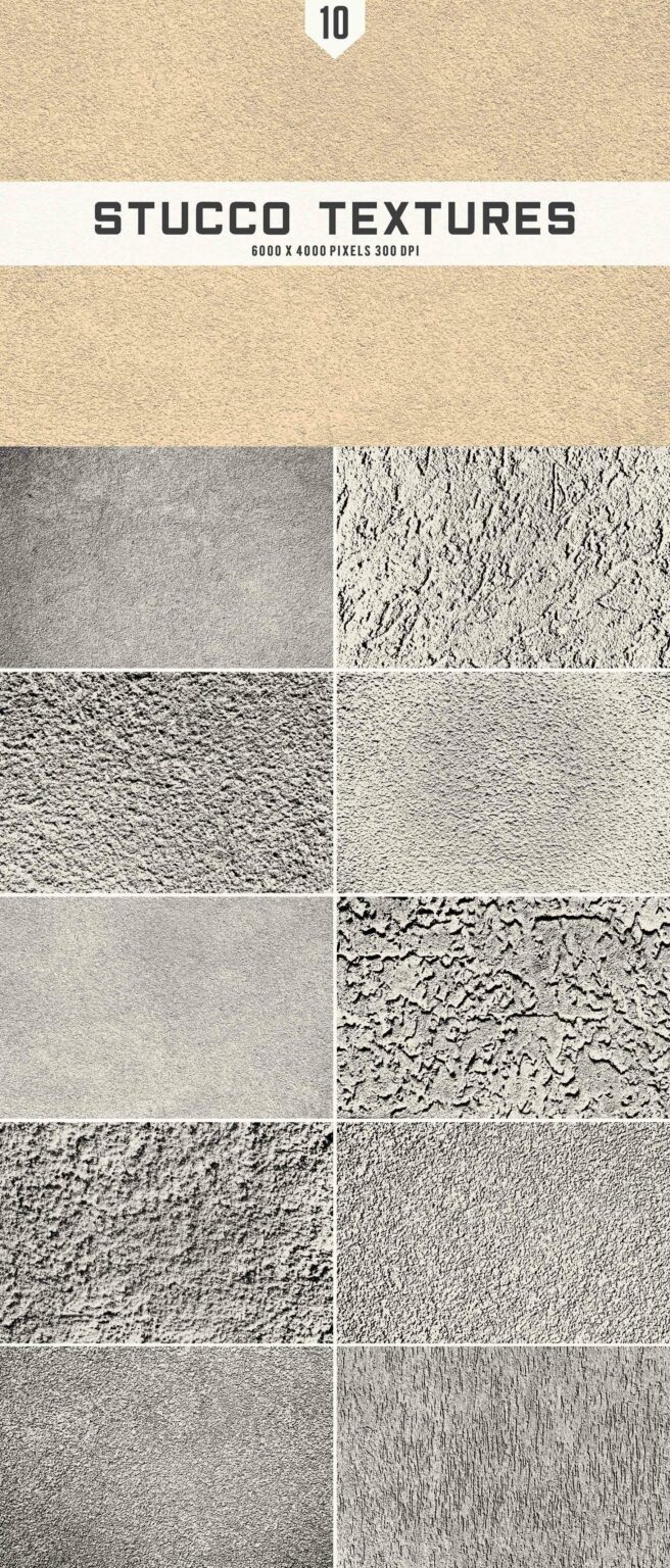 Stucco Textures – MasterBundles
