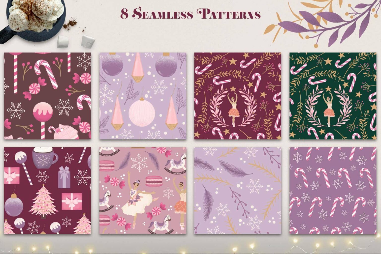 Sugarplum Nutcracker Clipart Bundle – MasterBundles