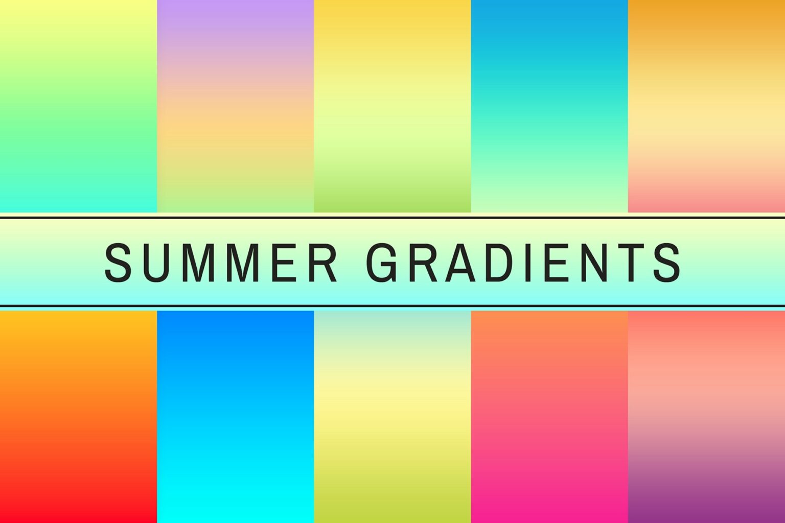 Summer Gradients – MasterBundles