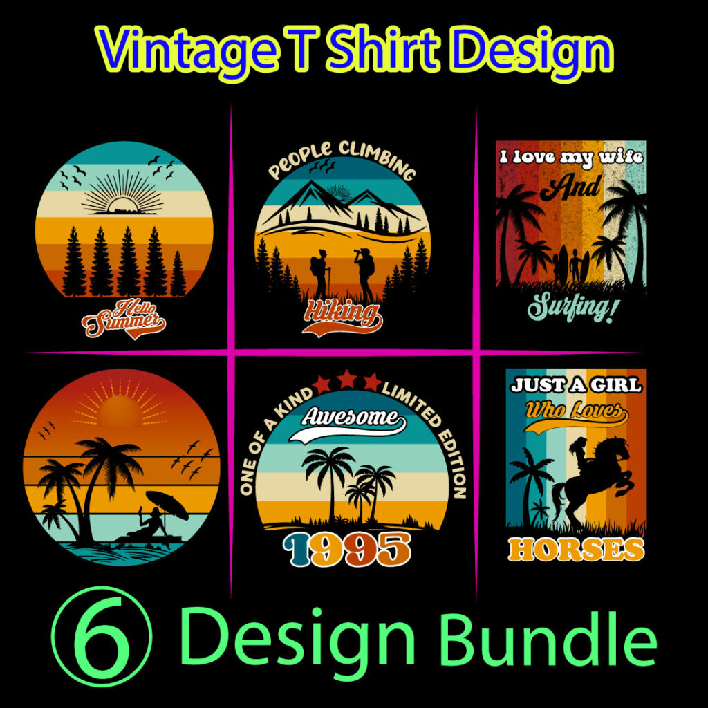 T shirt Design Bundle - MasterBundles