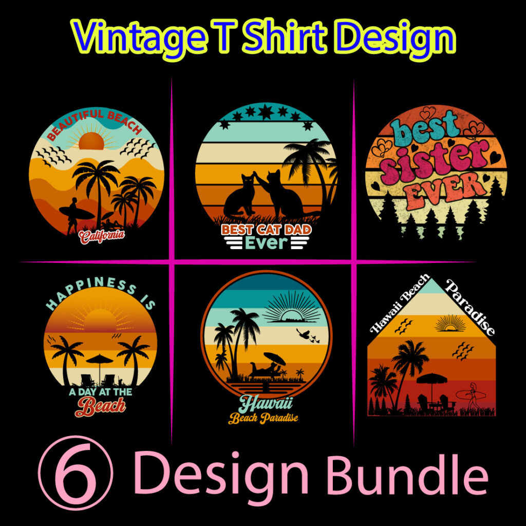 Summer-Vintage-Design-Bundle - MasterBundles