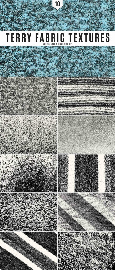 Terry Fabric Textures – MasterBundles