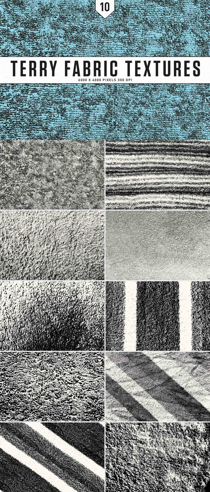 Terry Fabric Textures – MasterBundles