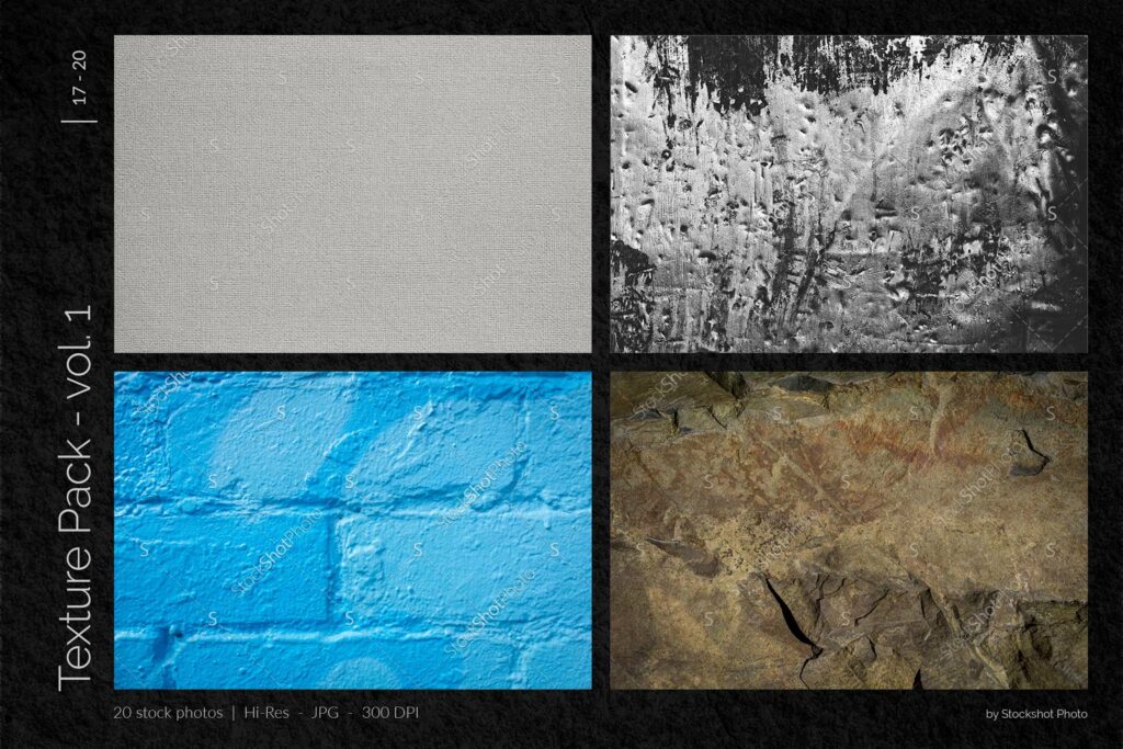 20 Assorted Texture Backgrounds – MasterBundles